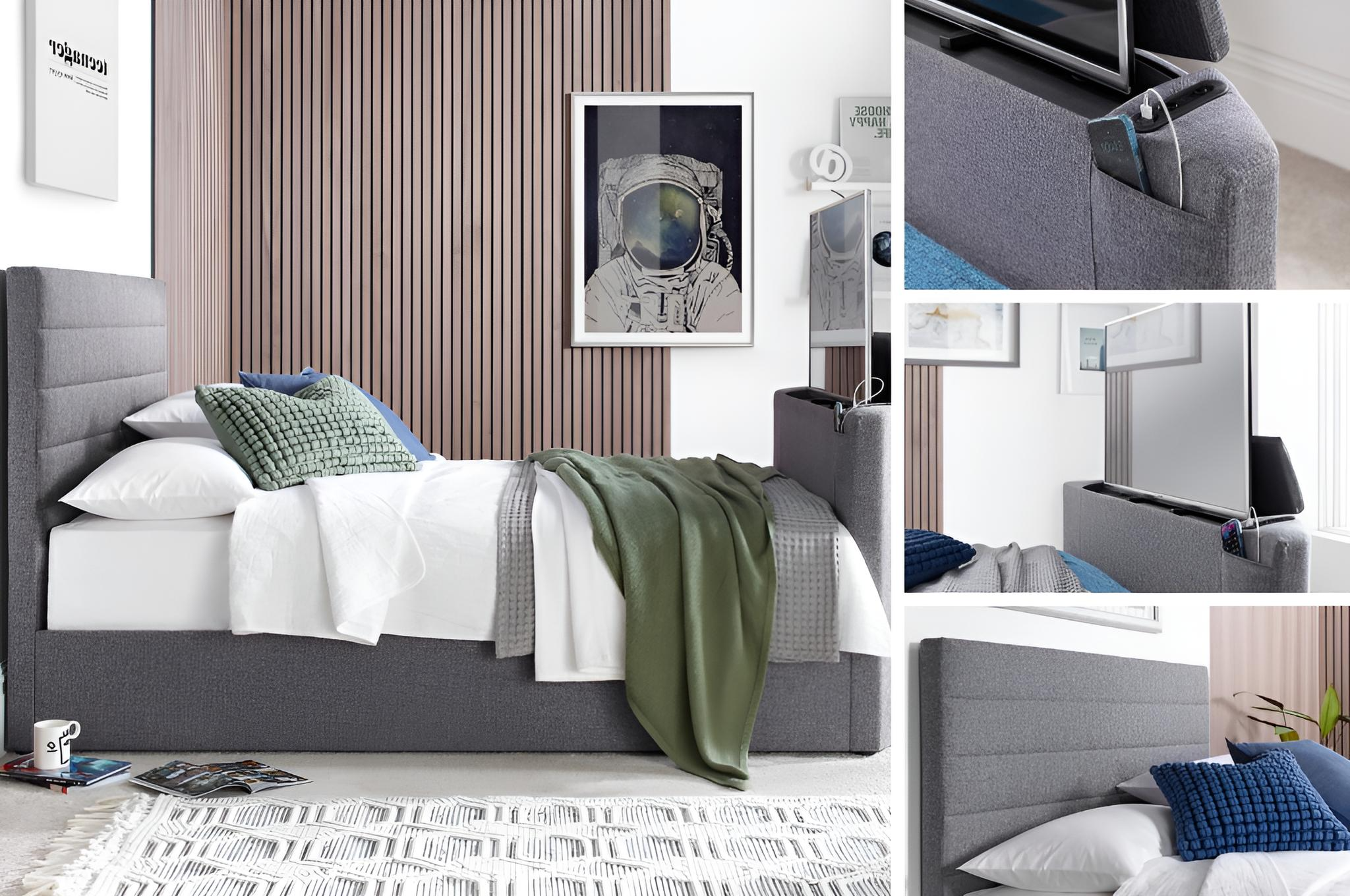 TV Bed & Luxury TV Beds | Frames with Storage & Tech Features – TV Beds ...