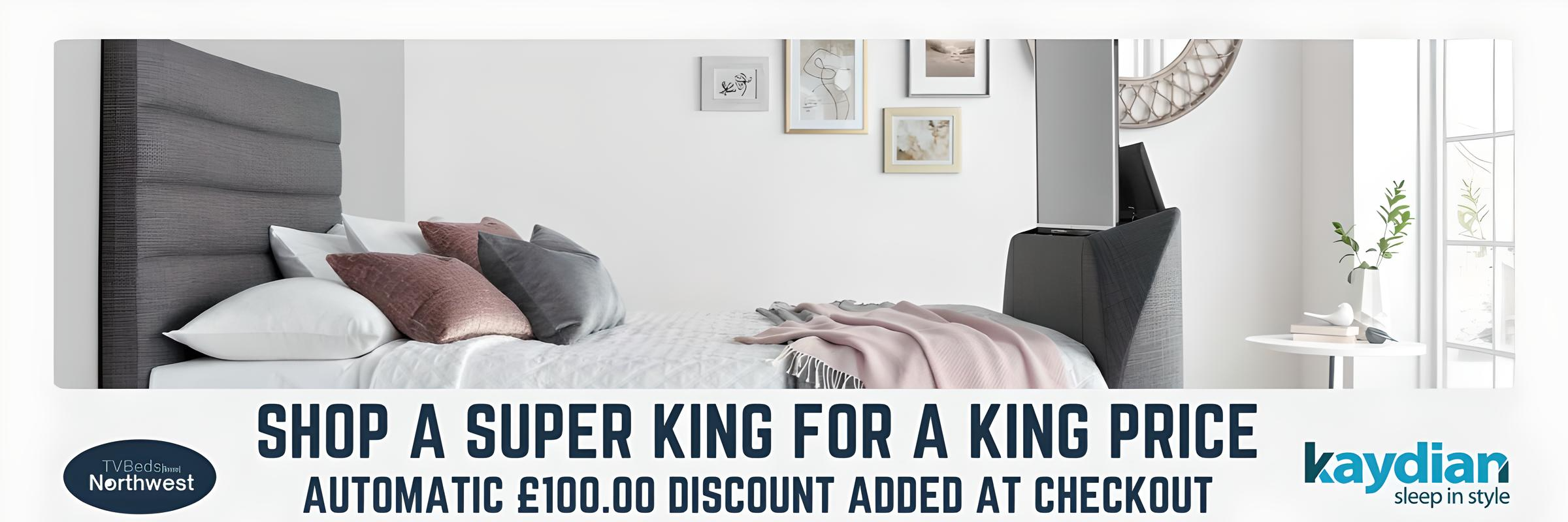 #1 For All Things TV Bed (0% Finance Available) - TV Beds Northwest