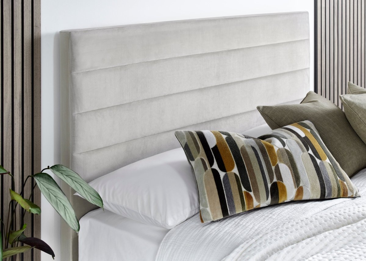 The VOX TV Bed - Voice Activated TV Bed frame - Grey Fabric by Kaydian ...
